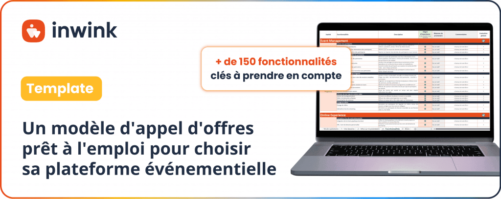 La checklist pour organiser un événement en ligne - inwink