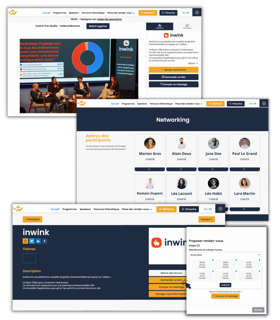 Encourage the engagement of participants and partners