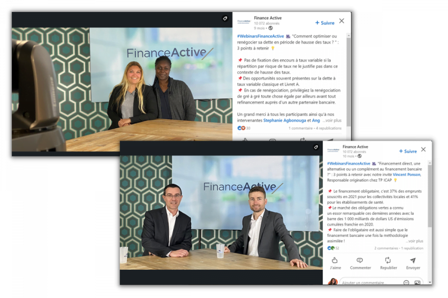 Finance Active organizes its webinars with inwink - inwink