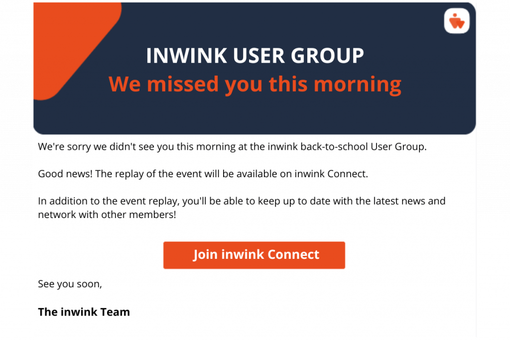 Post-event: 6 actions to keep your leads warm - inwink