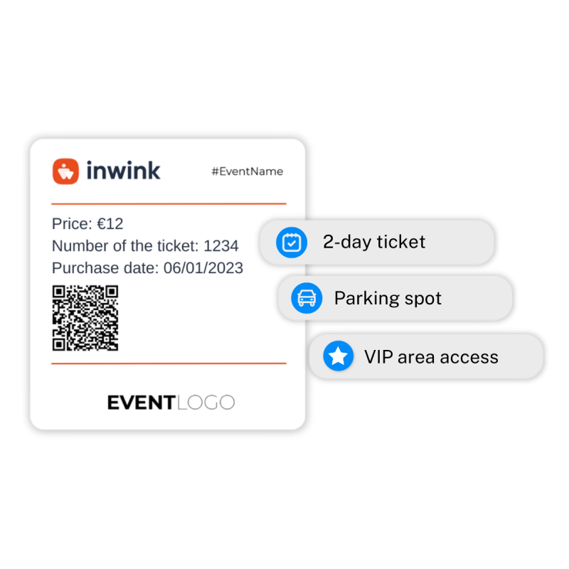 Event ticketing for B2C and B2B events - inwink