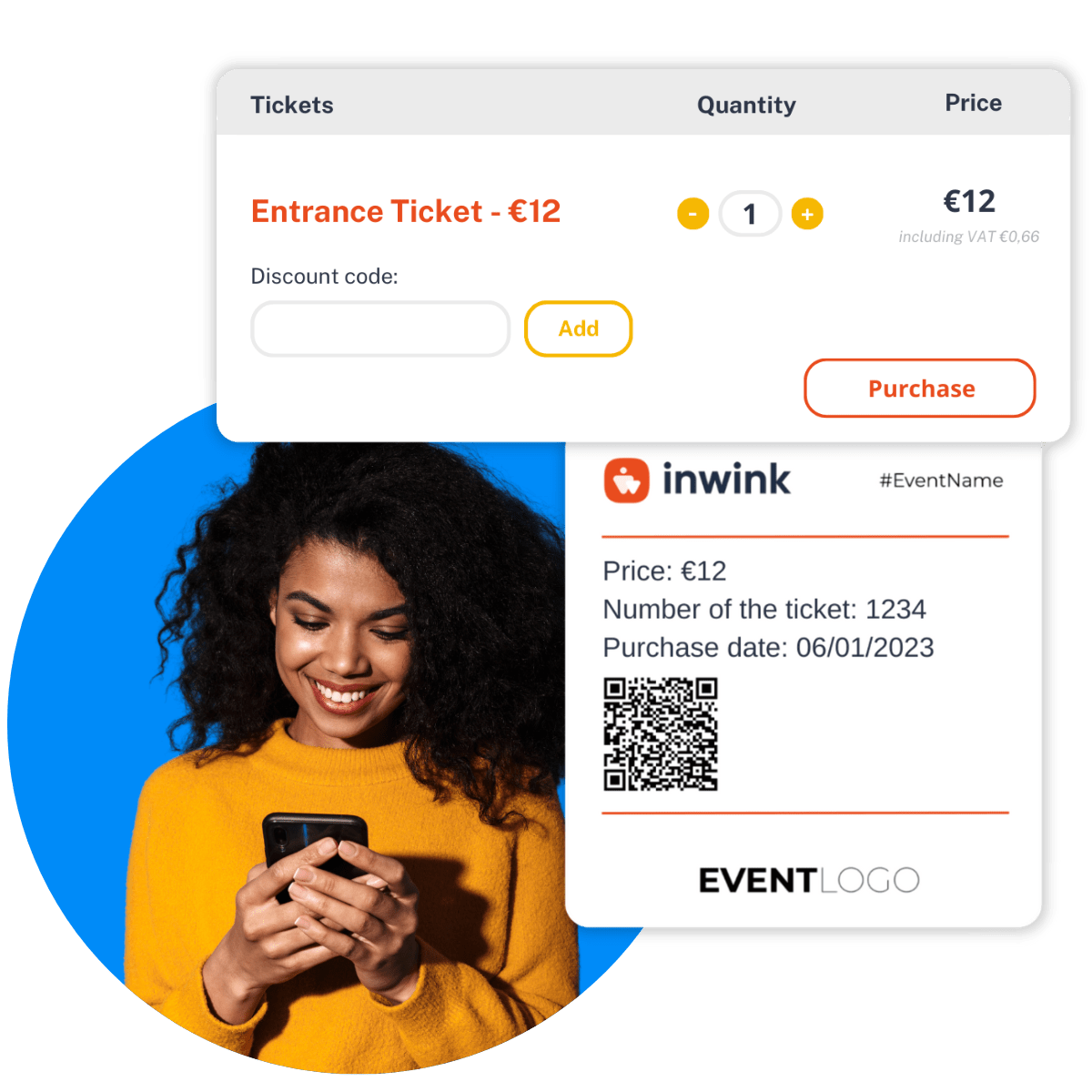Event ticketing for B2C and B2B events - inwink
