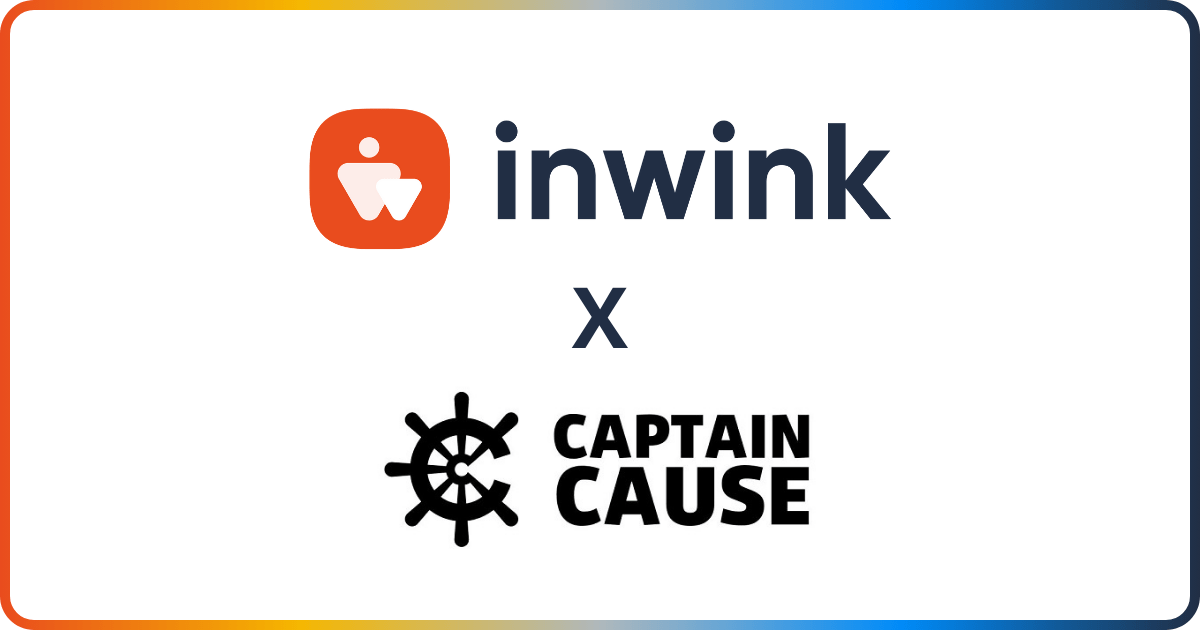 inwink x Captain Cause : Le don-cadeau pour engager - inwink